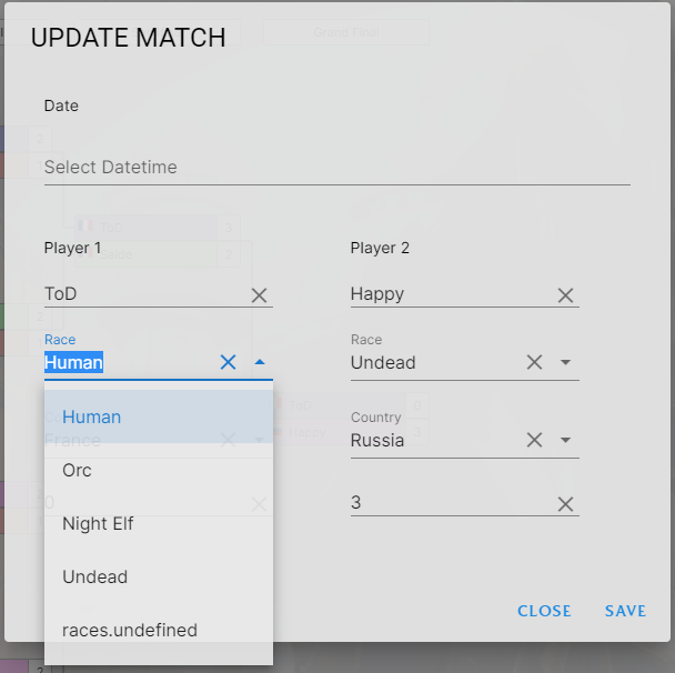 Random Race Is Not Correctly Parsed In Tournaments When Editing Matches · Issue 331 