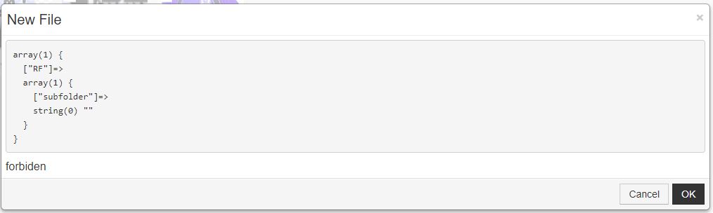 Issue with New File, New Folder and Upload functionality. · Issue #482 · trippo ...