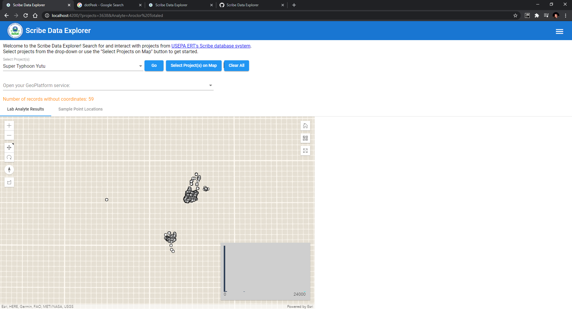 When toggling between lab results and sample tabs something is breaking · Issue #57 · USEPA ...