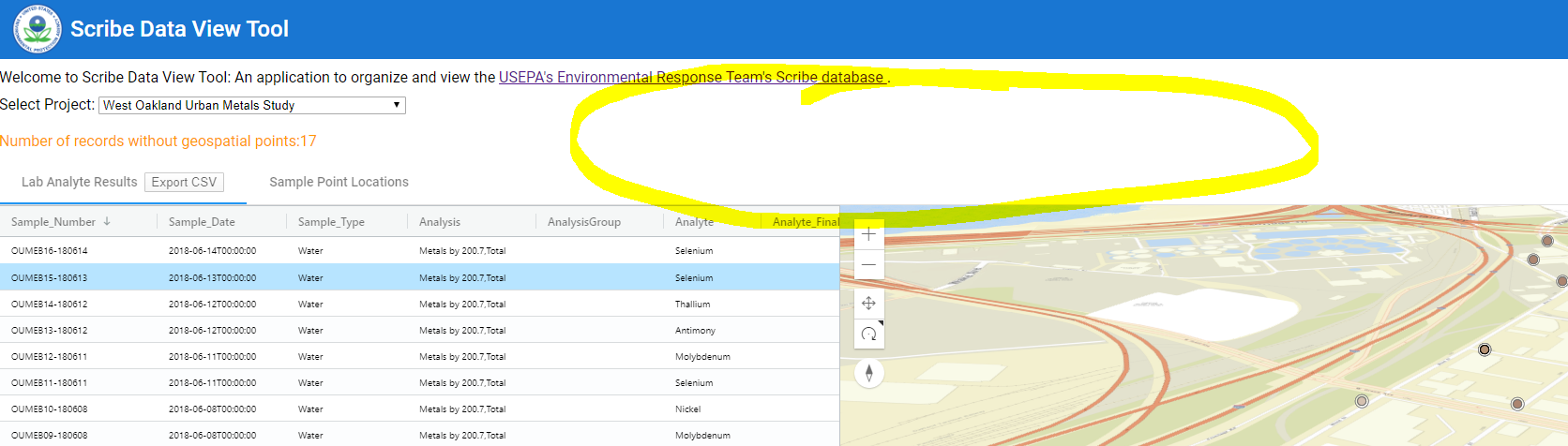 Display current table filters on data and ability to clear filters · Issue #10 · USEPA/Scribe ...