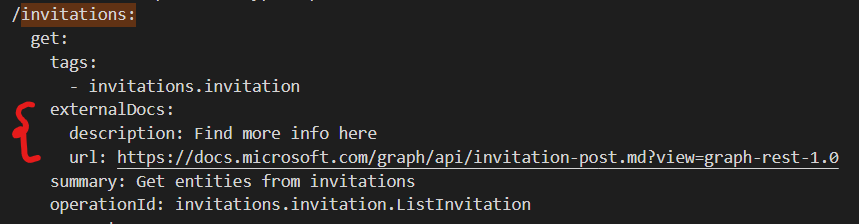 Add The Documentation Links From `links` Annotations In Csdl To Openapi