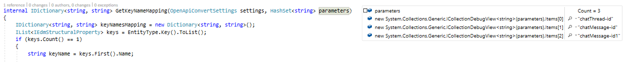 Error in generating OpenAPI doc. when PrefixEntityTypeNameBeforeKey is set to true · Issue #75 ...