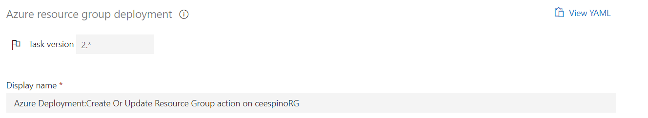 AzureResourceGroupDeploymentV2 - Escaping [ results in [[ after deployment. · Issue #13593 ...
