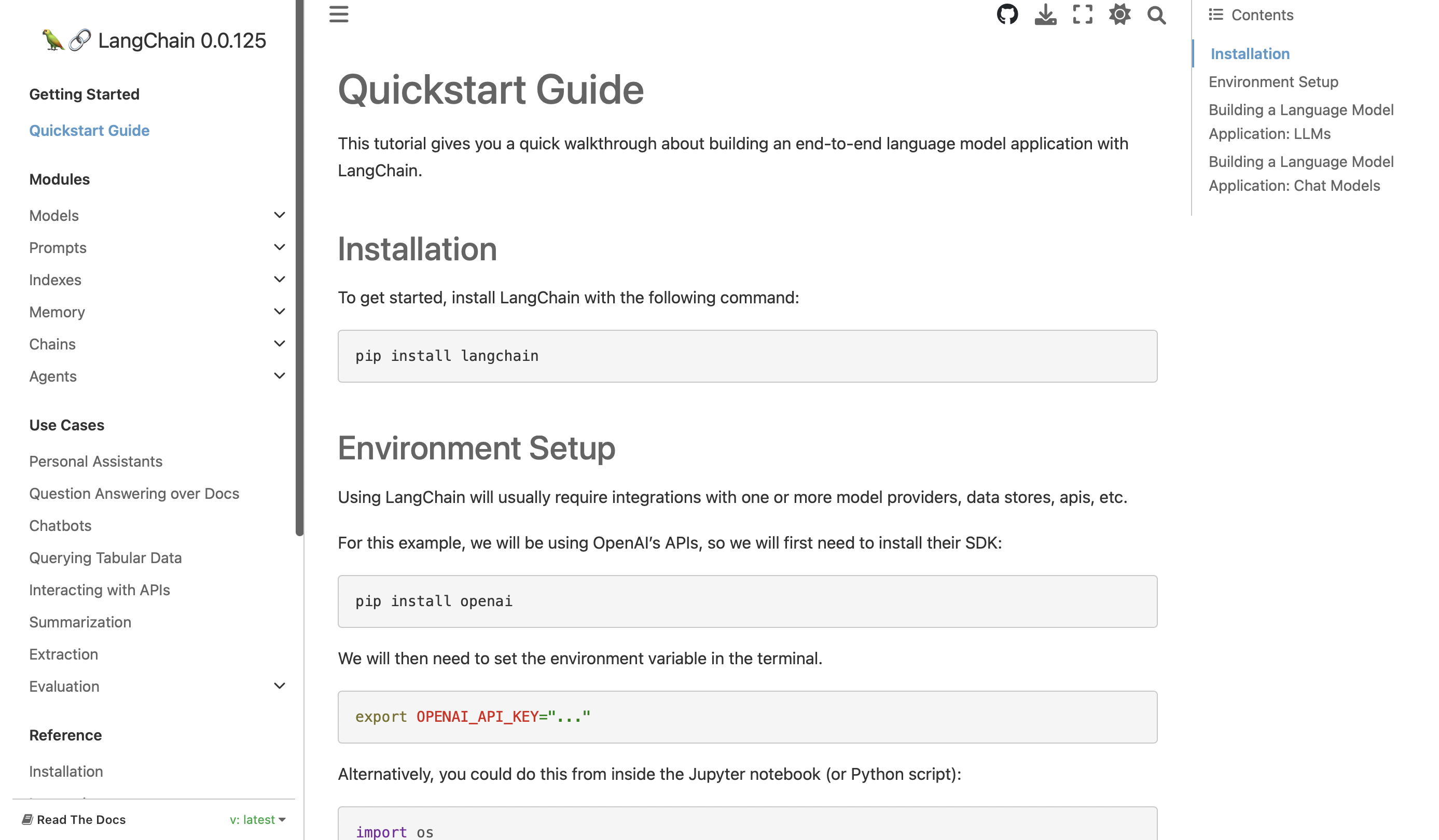 Docs UI · Issue #2143 · langchain-ai/langchain · GitHub