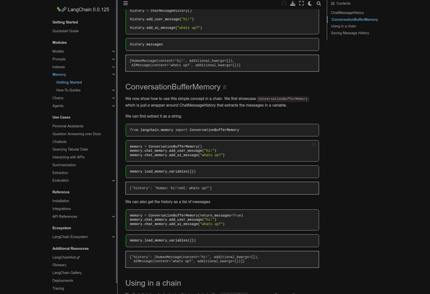 Docs UI · Issue #2143 · langchain-ai/langchain · GitHub