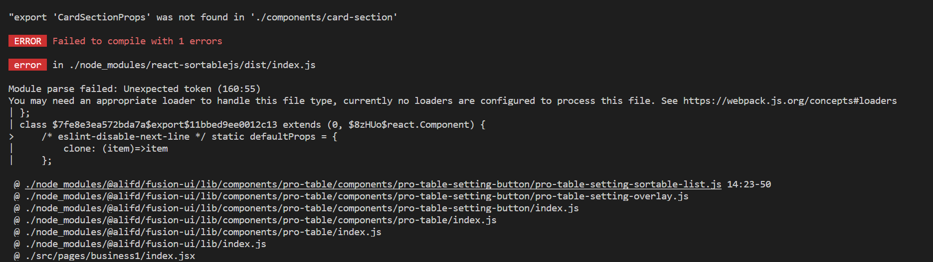 NextTable和ProTable出错 · Issue #674 · alibaba/lowcode-engine · GitHub