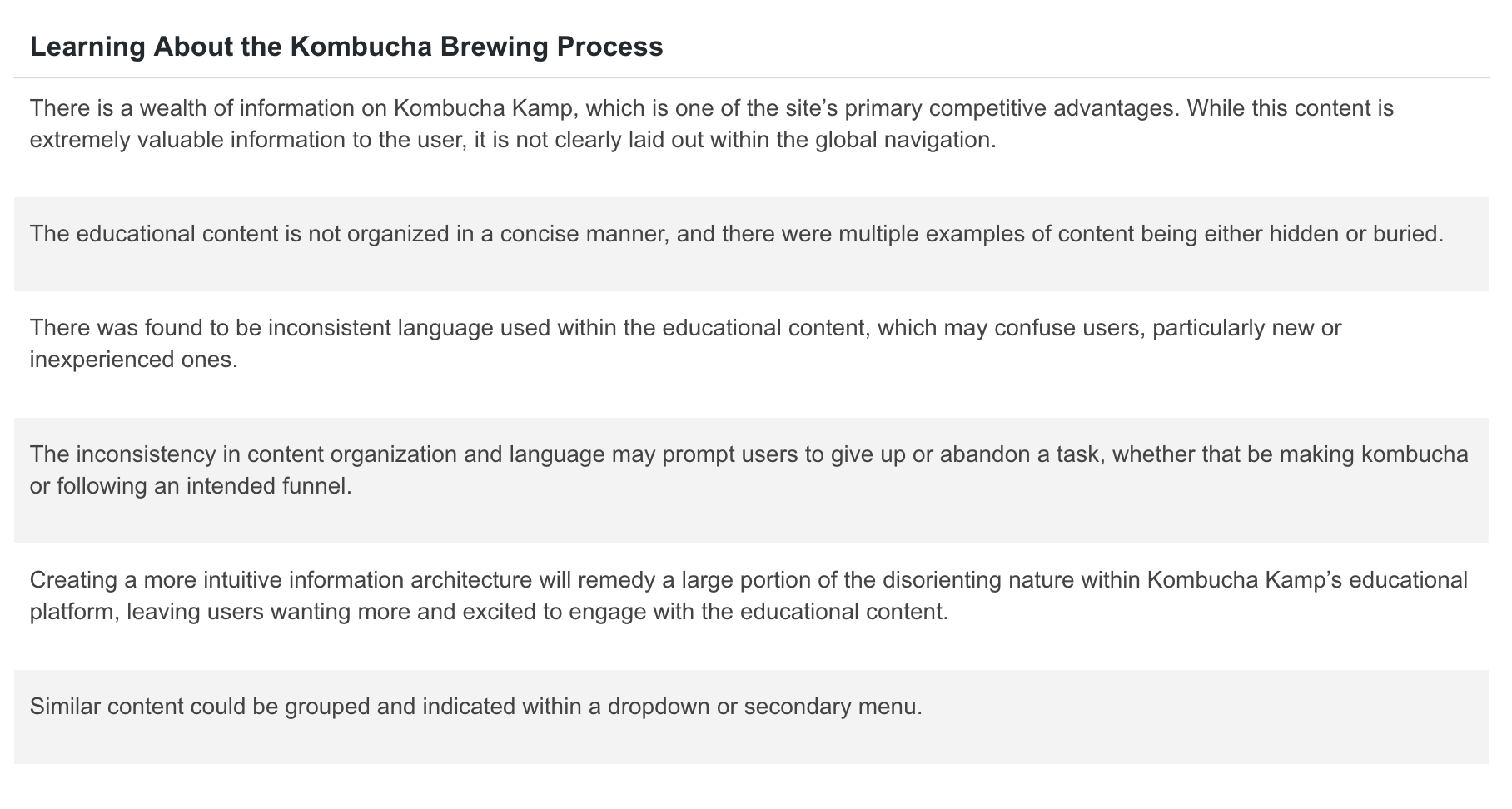 Research project for a kombucha site · GitHub