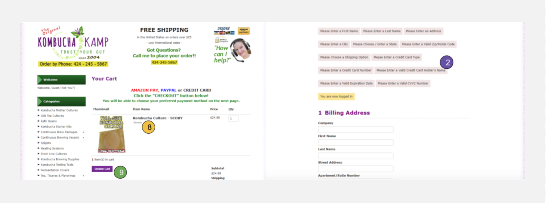 Research project for a kombucha site · GitHub