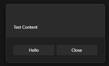 ContentDialog fails to render buttons when ShowAsync is called via Dispatcher.UIThread.Post ...