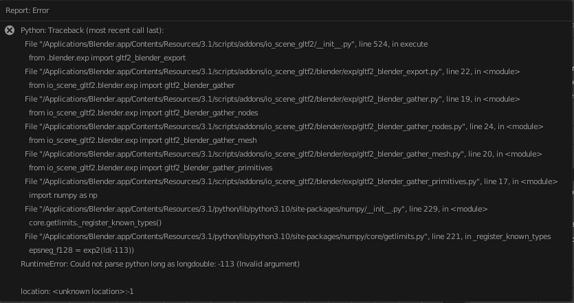 RuntimeError: Could not parse python long as longdouble · Issue #1628 ...