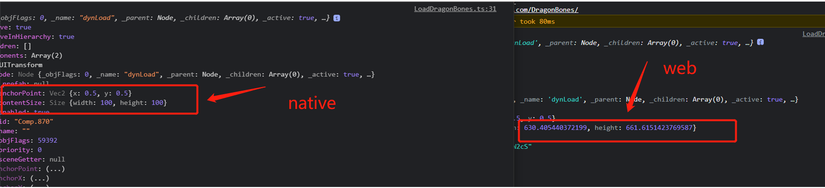 Native Platform Dragonbones Does Not Get The Correct Node Size · Issue 11450 · Cocoscocos