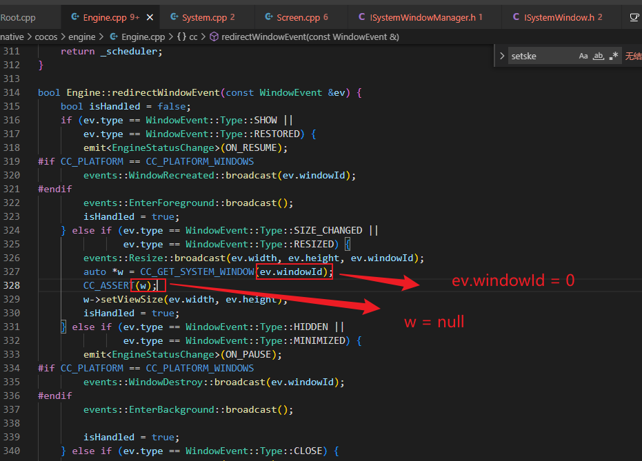 [3.7]Android landscape and portrait screen switching causes crashes · Issue #14669 · cocos/cocos ...