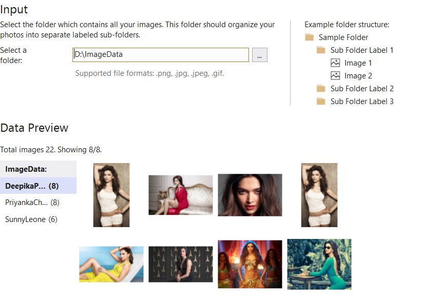 Object Instance not set to an instance of an object on training image ...
