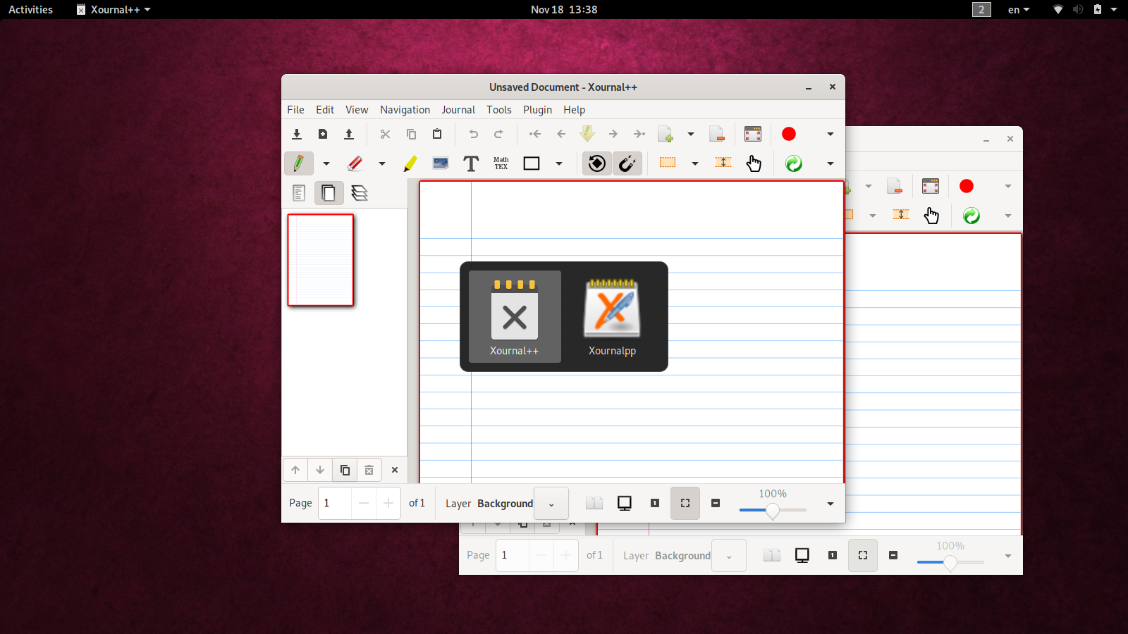 Gnome starts two different instances of Xournalpp · Issue #1614 ...