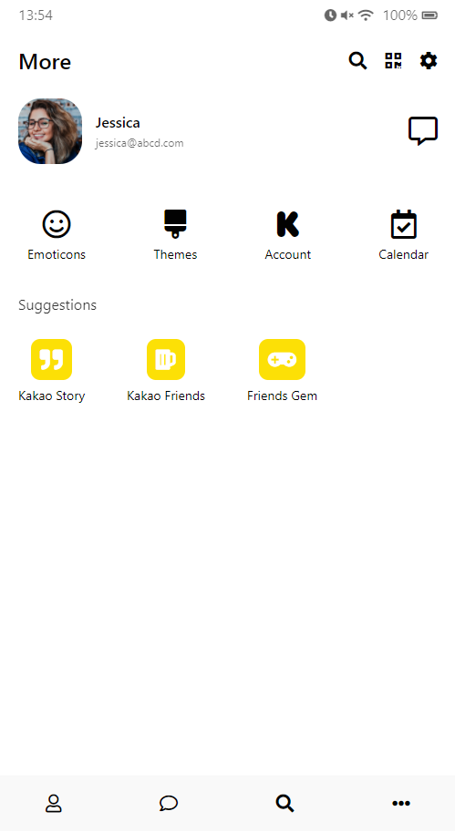 GitHub - jjungmincho/kakao-clone: Cloning a Mobile Instant Messaging Application using HTML & CSS