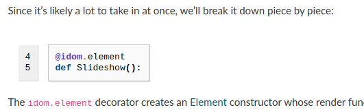 Bad margin around code blocks · Issue #268 · pydata/pydata-sphinx-theme · GitHub