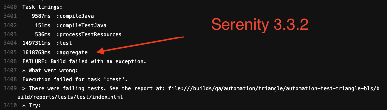 Report generation takes much more time with the new serenity 3.3.2 version · Issue #2904 ...