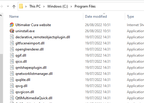 Windows: 5.1.0 won't run correctly inside the Program Files directory · Issue #12950 · Ultimaker ...