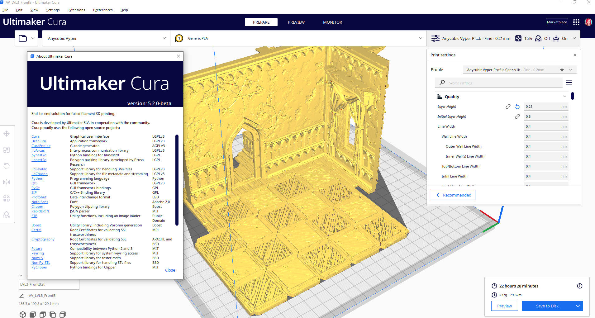 failed to slice unknown error · Issue #13500 · Ultimaker/Cura · GitHub