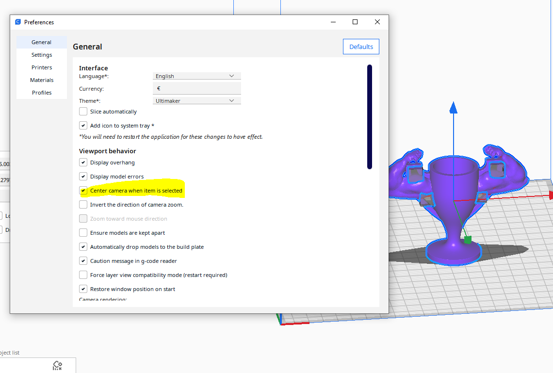 View Center Of Rotation · Issue 13218 · Ultimakercura · Github