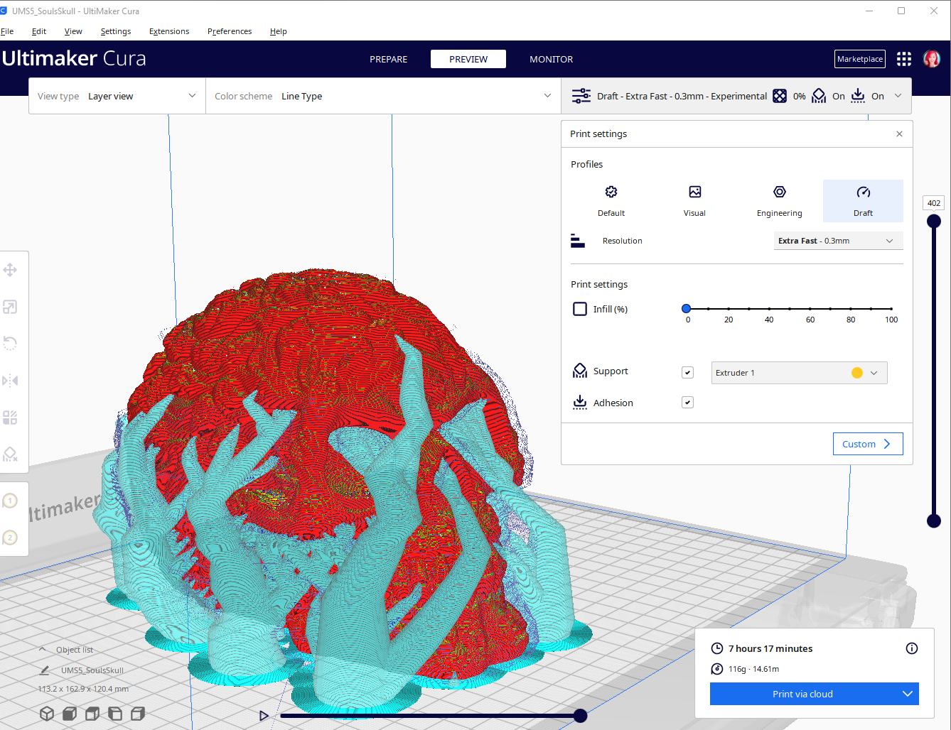 Could not slice Thingiverse Soul Skull · Issue #14115 · Ultimaker/Cura · GitHub