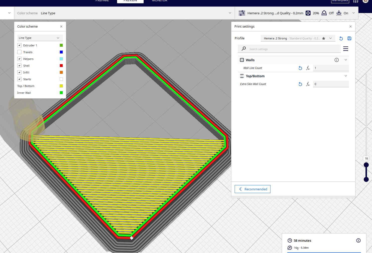 Bridge Walls · Issue 14473 · Ultimakercura · Github 9248