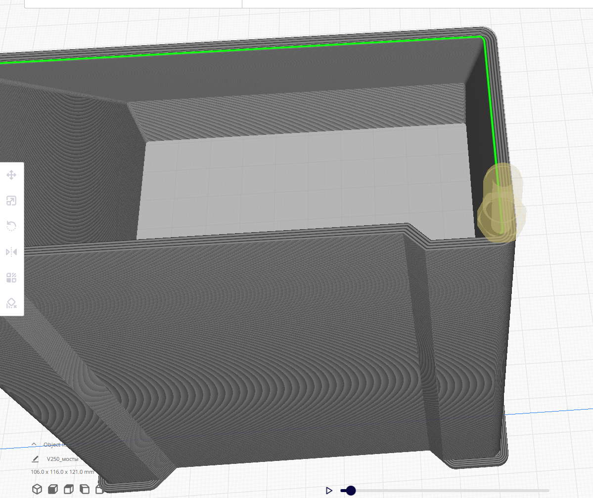 Генерация мостов Bridge Generation · Issue 14699 · Ultimakercura · Github 