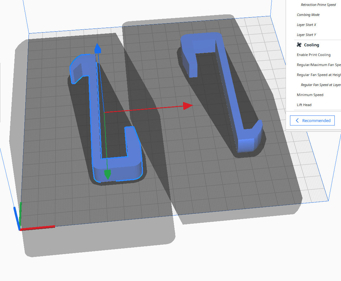 Print Sequence "One at a Time": Print head returning to build plate outside the print area of ...