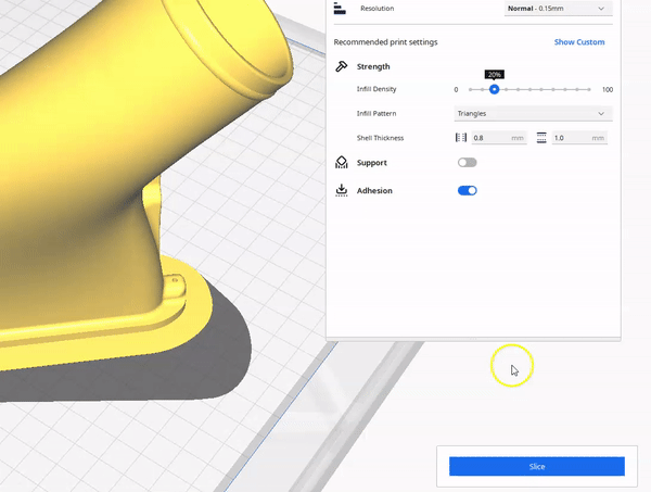 Slice button only appears if recommended print settings selected · Issue #15050 · Ultimaker/Cura ...