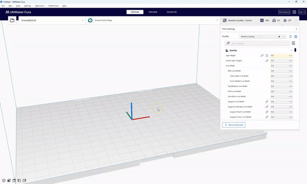 View/Edit profile only works once · Issue #16260 · Ultimaker/Cura · GitHub
