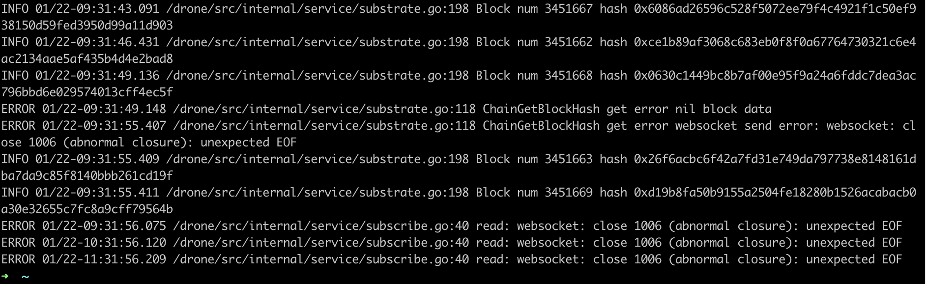 Sync Block Error · Issue 99 · Subscan Explorersubscan Essentials · Github