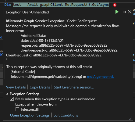microsoft.graph.getStaffAvailability returns UnknownError and has a N/A Permission · Issue #2043 ...