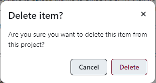 [Projects beta] [Usability] Delete button could be more obvious · community · Discussion #30556 ...