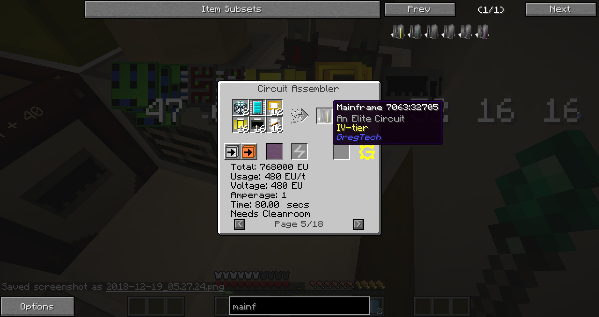 IV Mainframe recipe is wrong. · Issue #3924 · GTNewHorizons/GT-New-Horizons-Modpack · GitHub