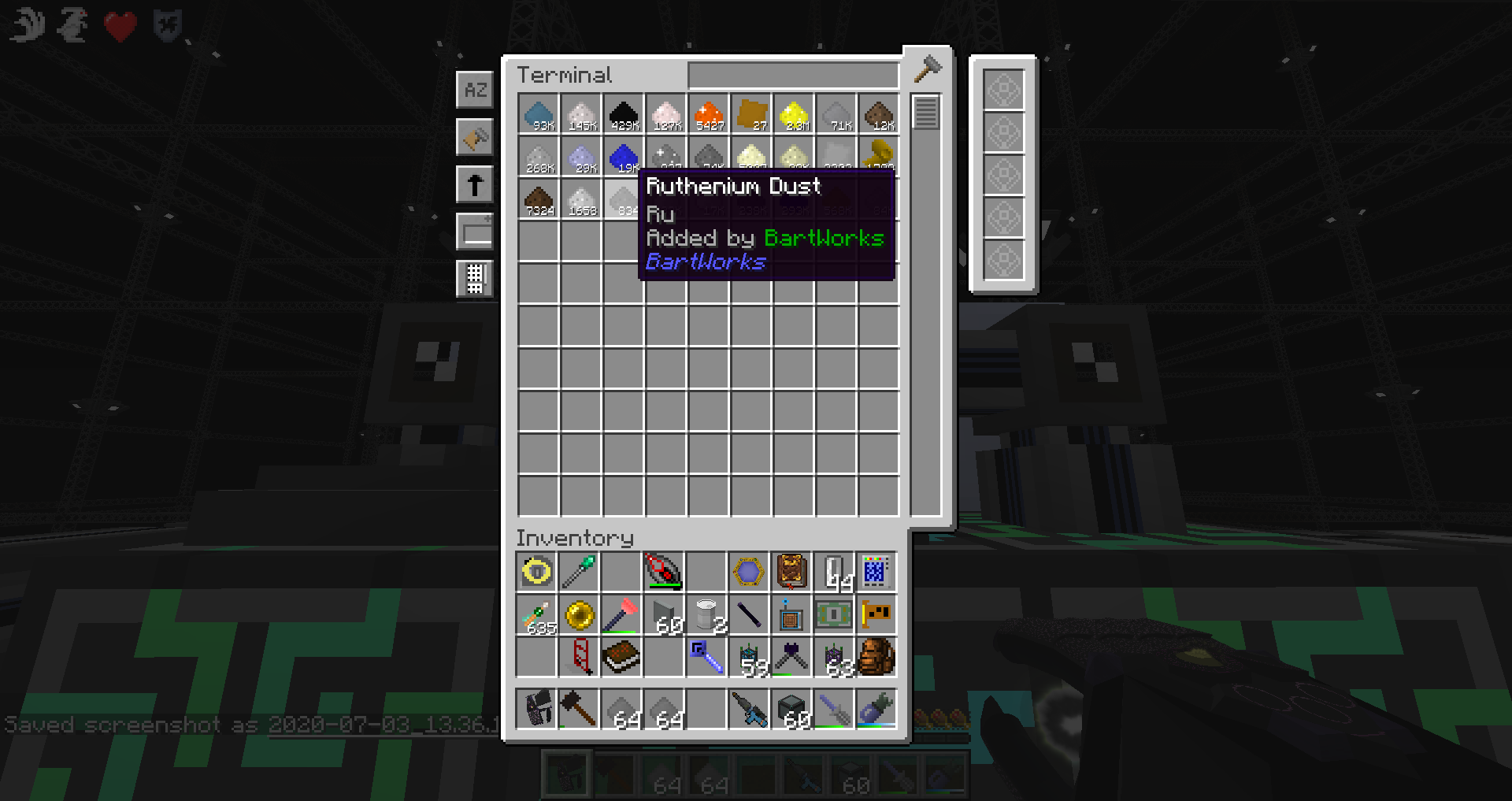 AE2 can't properly read the inventory of a super/quantum chest. · Issue ...