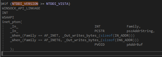 'inet_pton': identifier not found · Issue #269 · yhirose/cpp-httplib · GitHub