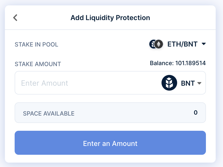 add liquidity "space available" not showing · Issue #586 · bancorprotocol/webapp · GitHub