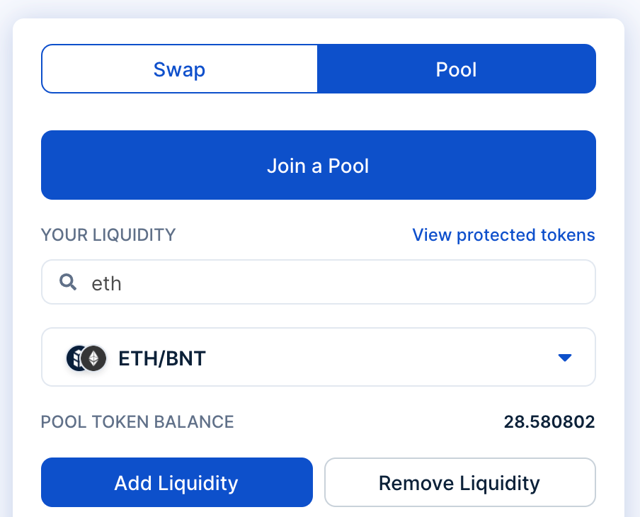 pool tokens - remove liquidity (withdraw) popup update · Issue #762 · bancorprotocol/webapp · GitHub