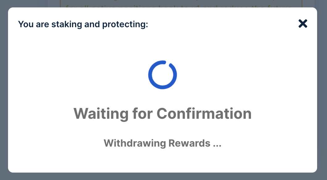 withdraw rewards confirmation popup text update · Issue #889 · bancorprotocol/webapp · GitHub
