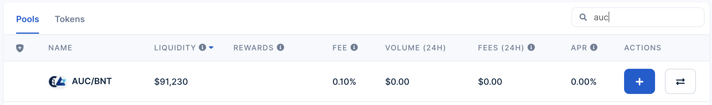 swap indication for pools with no liquidity · Issue #1099 · bancorprotocol/webapp · GitHub