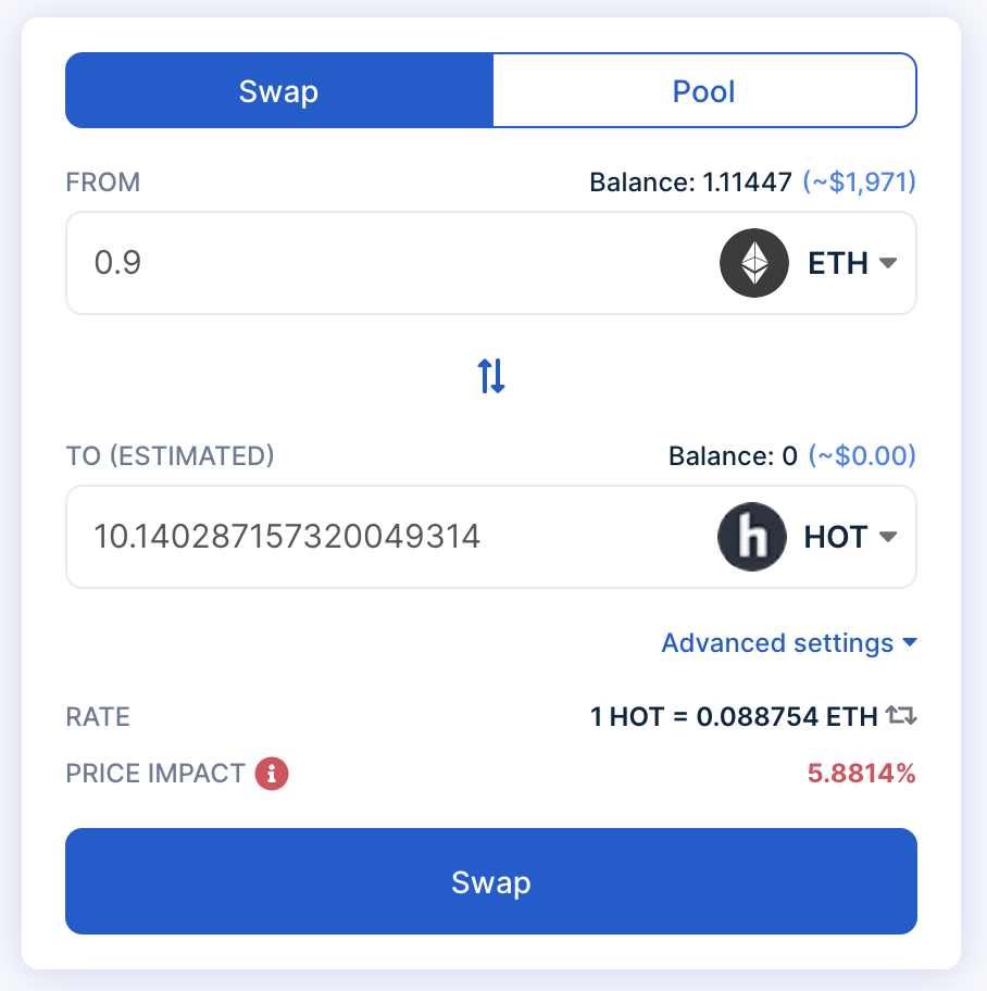 Slippage Indication Error · Issue 1200 · Bancorprotocol Webapp · Github