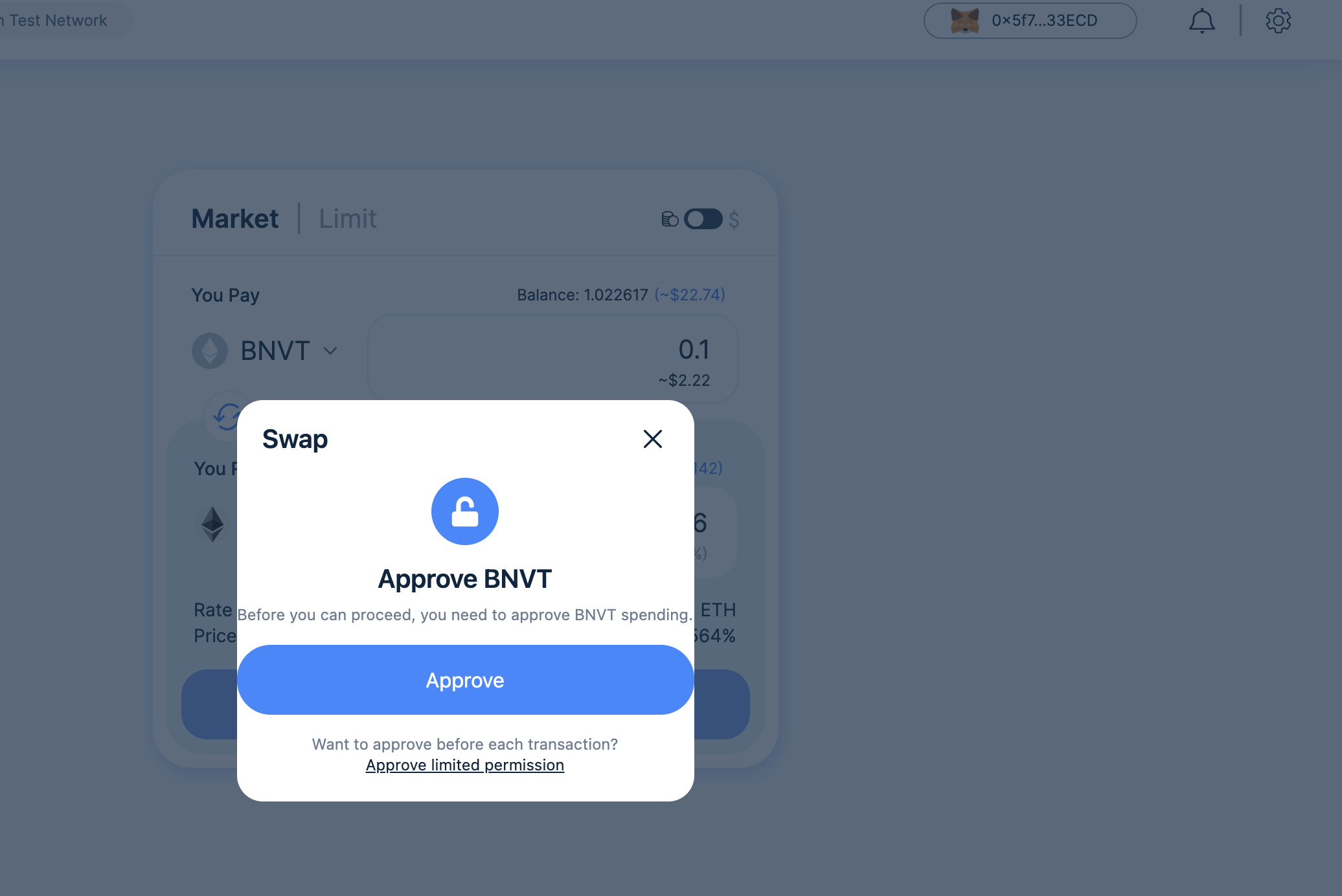 trade flow between token approve to trade transaction · Issue #141 · bancorprotocol/webapp-v2 ...