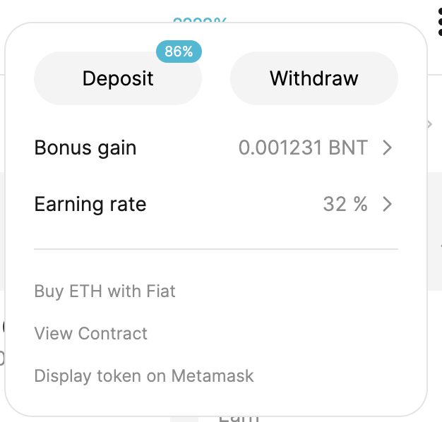 portfolio menu · Issue #162 · bancorprotocol/webapp-v3 · GitHub