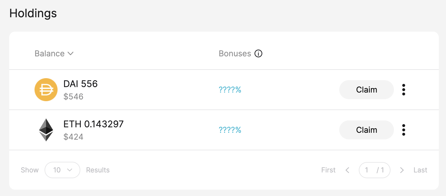 portfolio - chart place holder · Issue #208 · bancorprotocol/webapp-v3 · GitHub