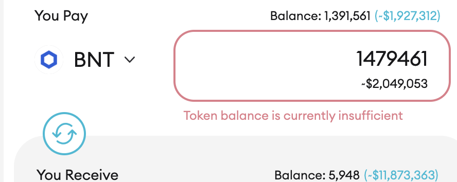 trade widget - token symbol · Issue #352 · bancorprotocol/webapp-v3 · GitHub