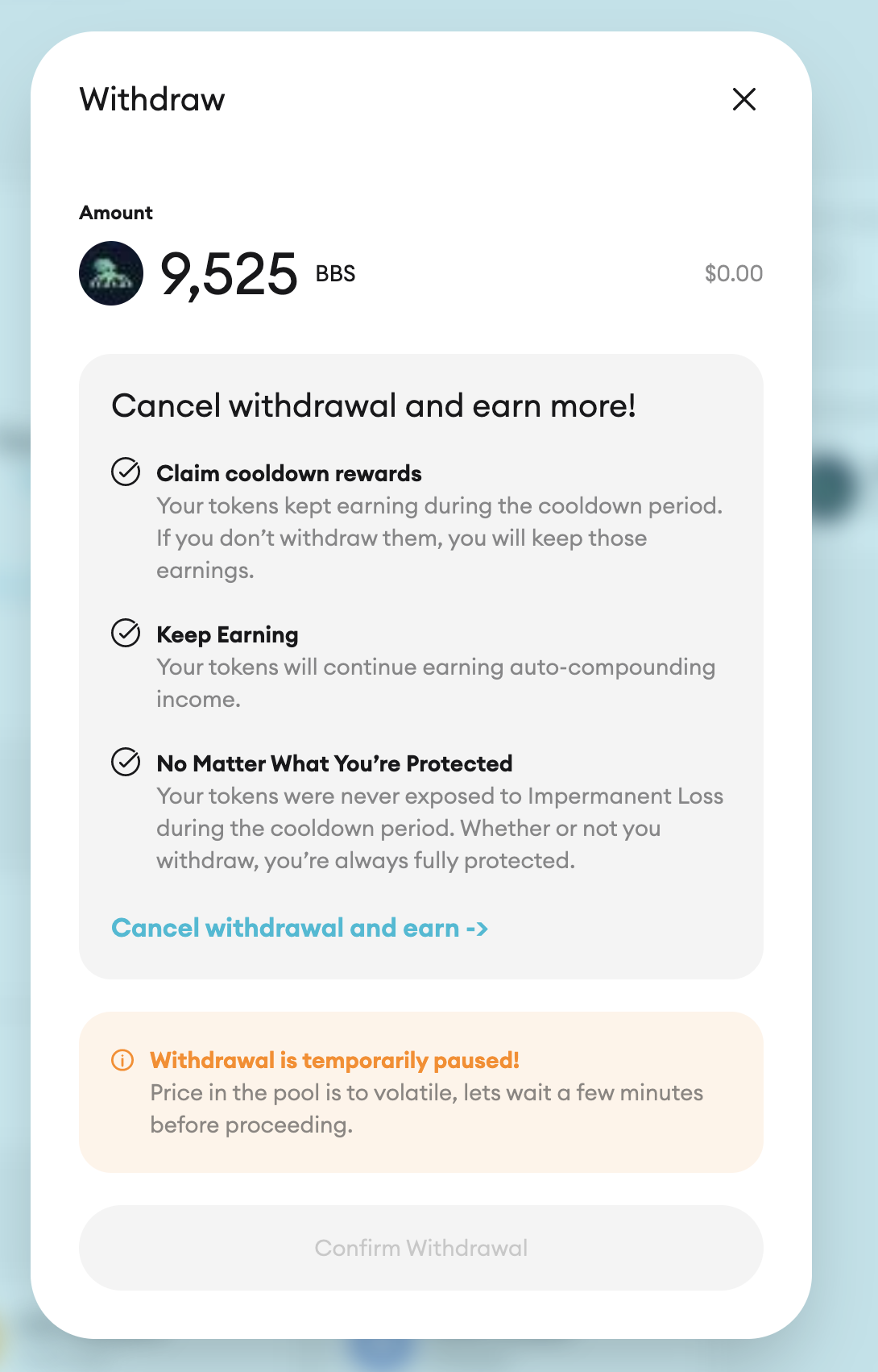 [BUG] Complete withdraw - case for non traded pools · Issue #416 · bancorprotocol/webapp-v3 · GitHub