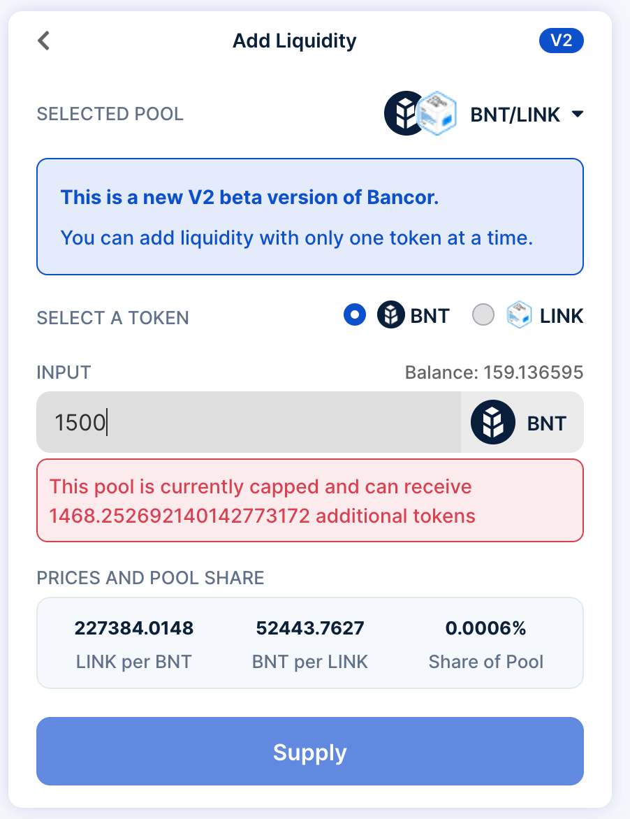 incorrect error when trying to add liquidity · Issue #68 · bancorprotocol/webapp · GitHub
