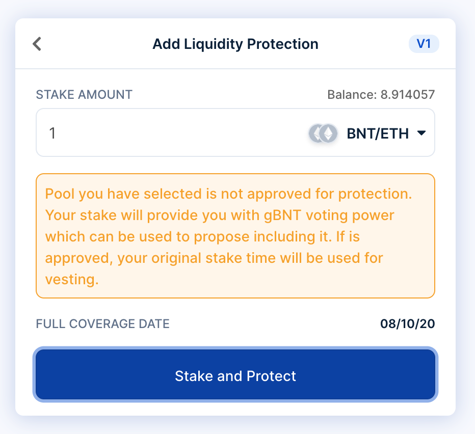 Full Coverage Indication · Issue 244 · Bancorprotocol Webapp · Github
