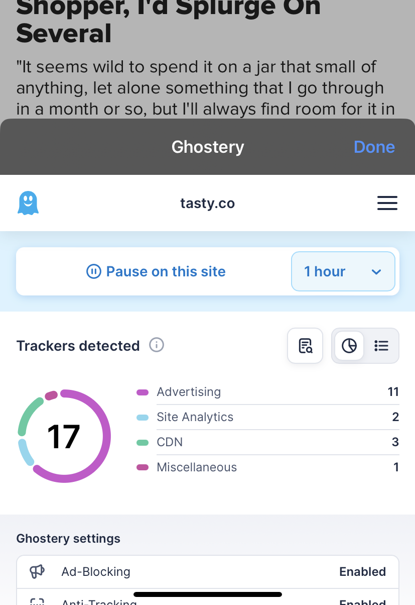 Ghostery panel is shifted to the left side · Issue #1099 · ghostery/ghostery-extension · GitHub