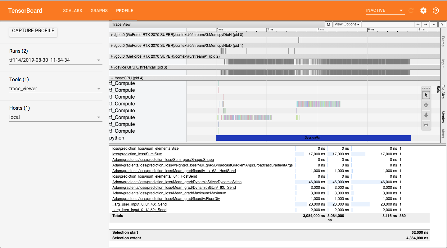 Training With Gpu On Tf 20 Is Much Slower Than On Tf 114 If Set A Large Number To `inputdim